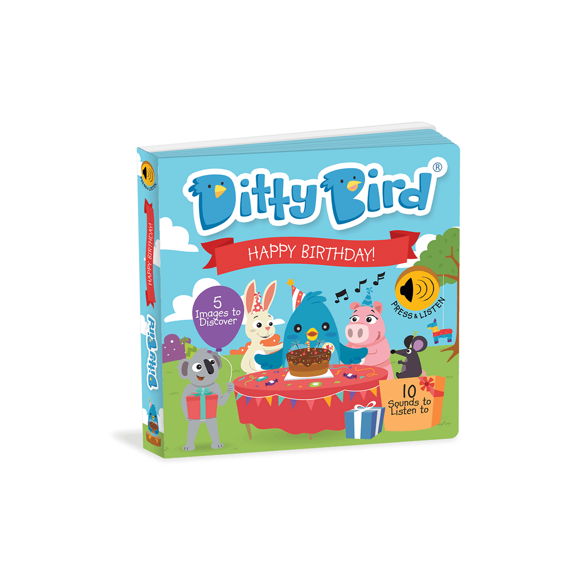 Ditty Bird | Happy Birthday | Interactive Musical Song Book | Ditty ...