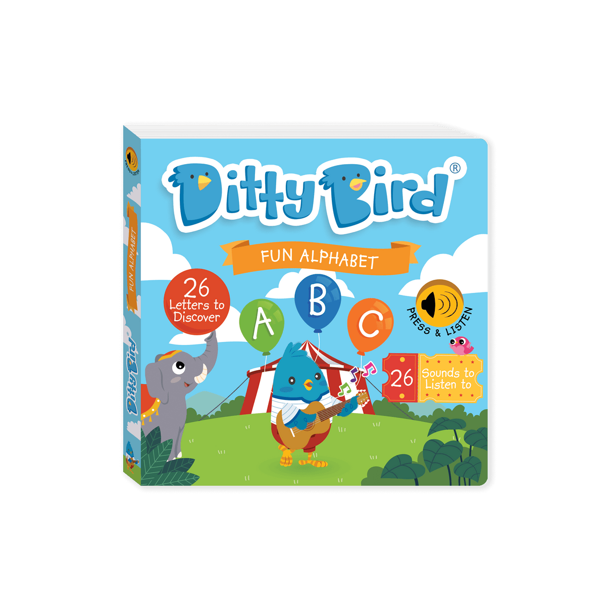 Ditty Bird | ABC Fun Alphabet | Interactive musical song book