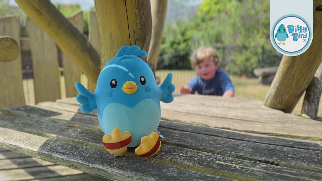 NEW! Ditty Bird Squishy Soft Plush