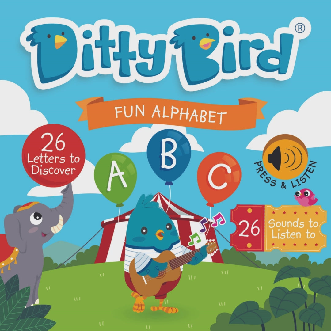 Ditty Bird | ABC Fun Alphabet | Interactive musical song book